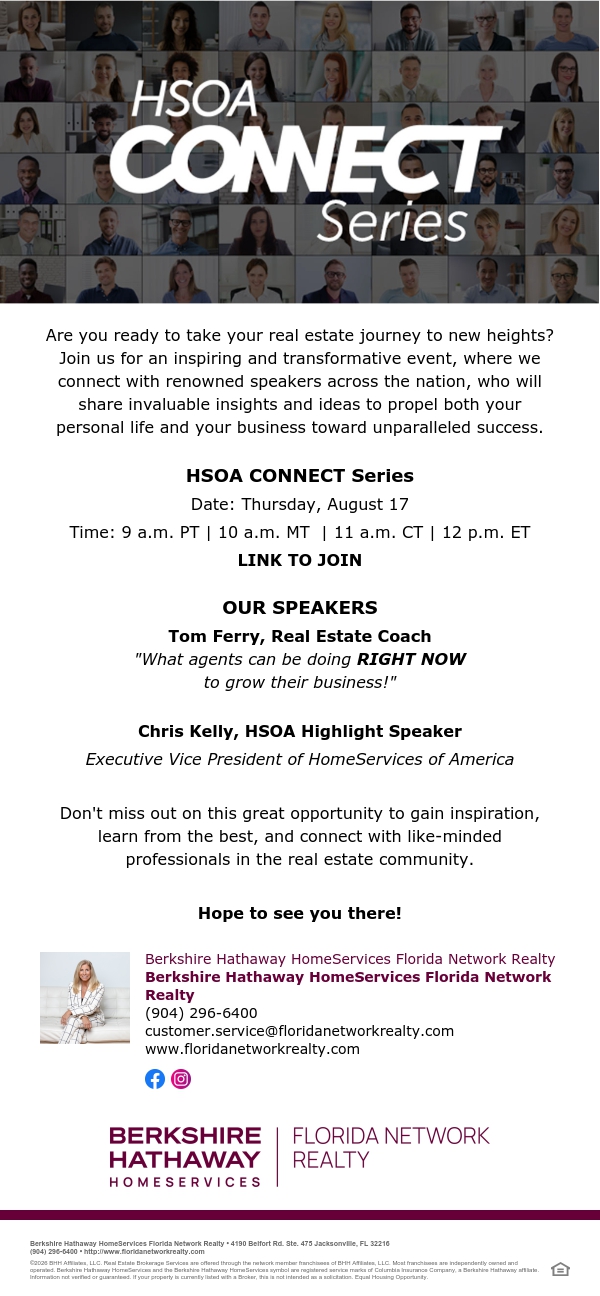 HSOA Connect Series - 2023