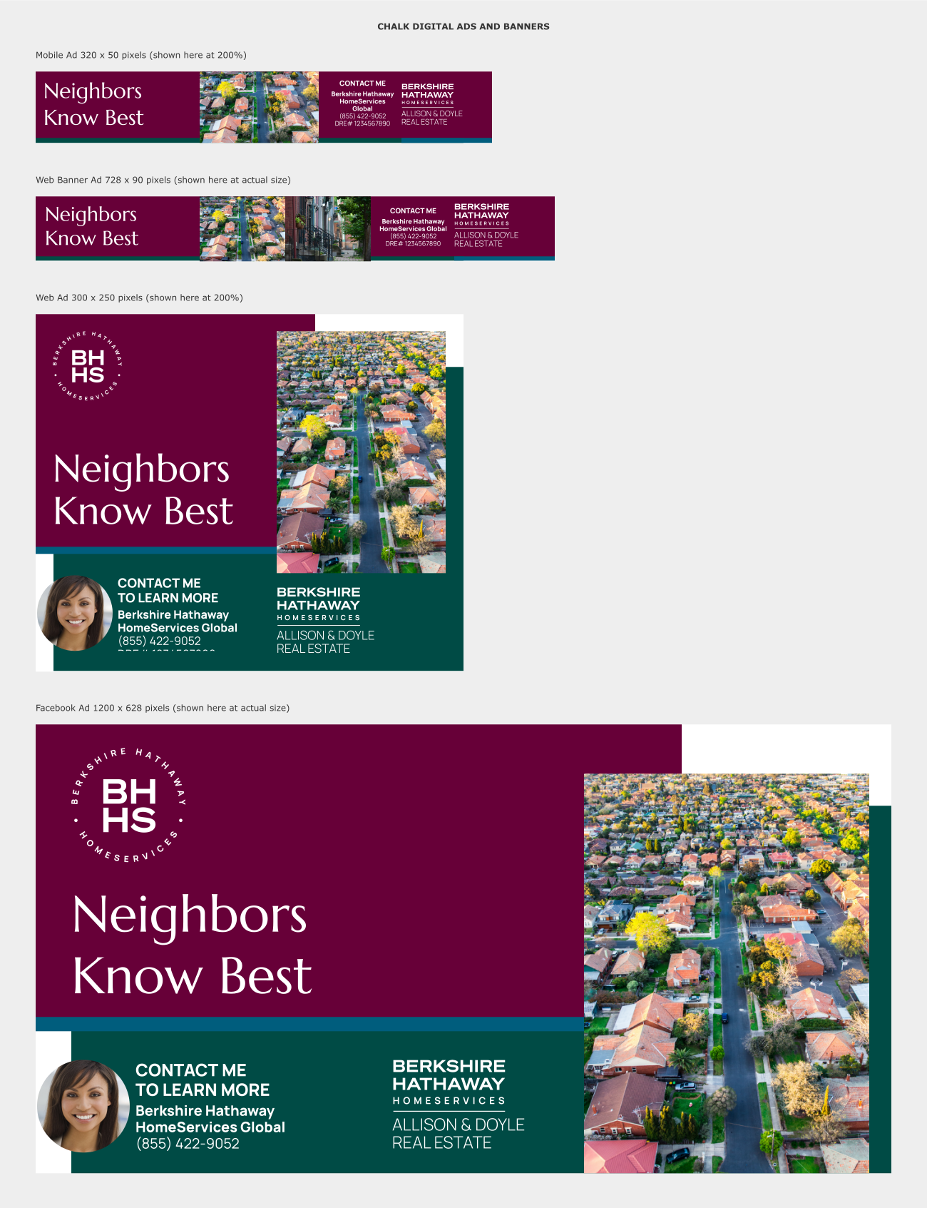 Real Estate Lifestyle Planning Guide -Neighbors Know Best - Digital Ads