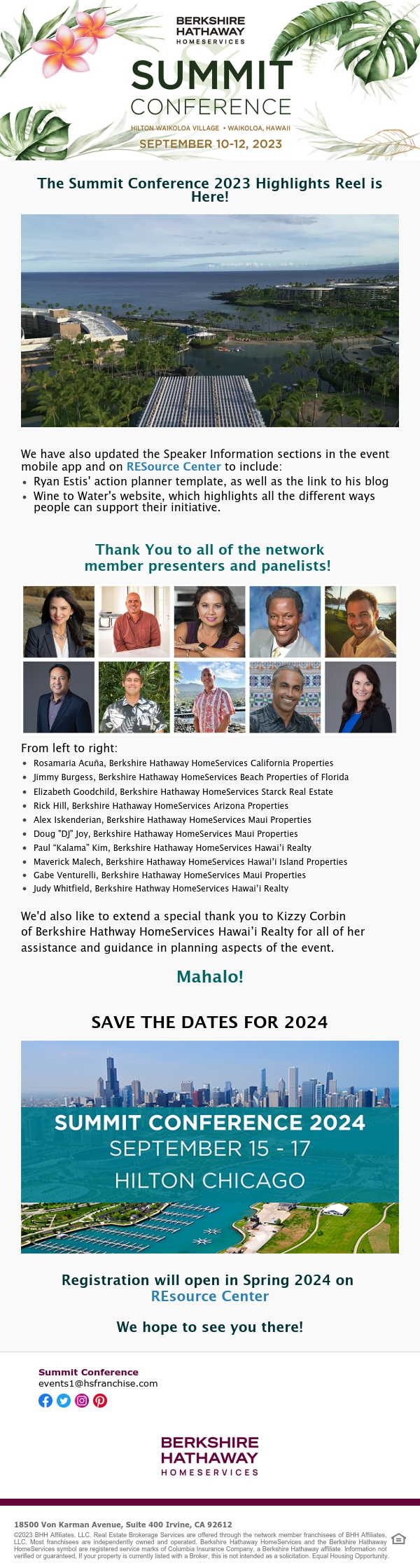 REVISIT the 2023 Summit Conference!