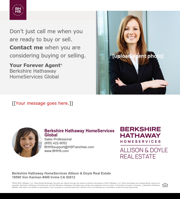 Your Forever Agent® - your first contact