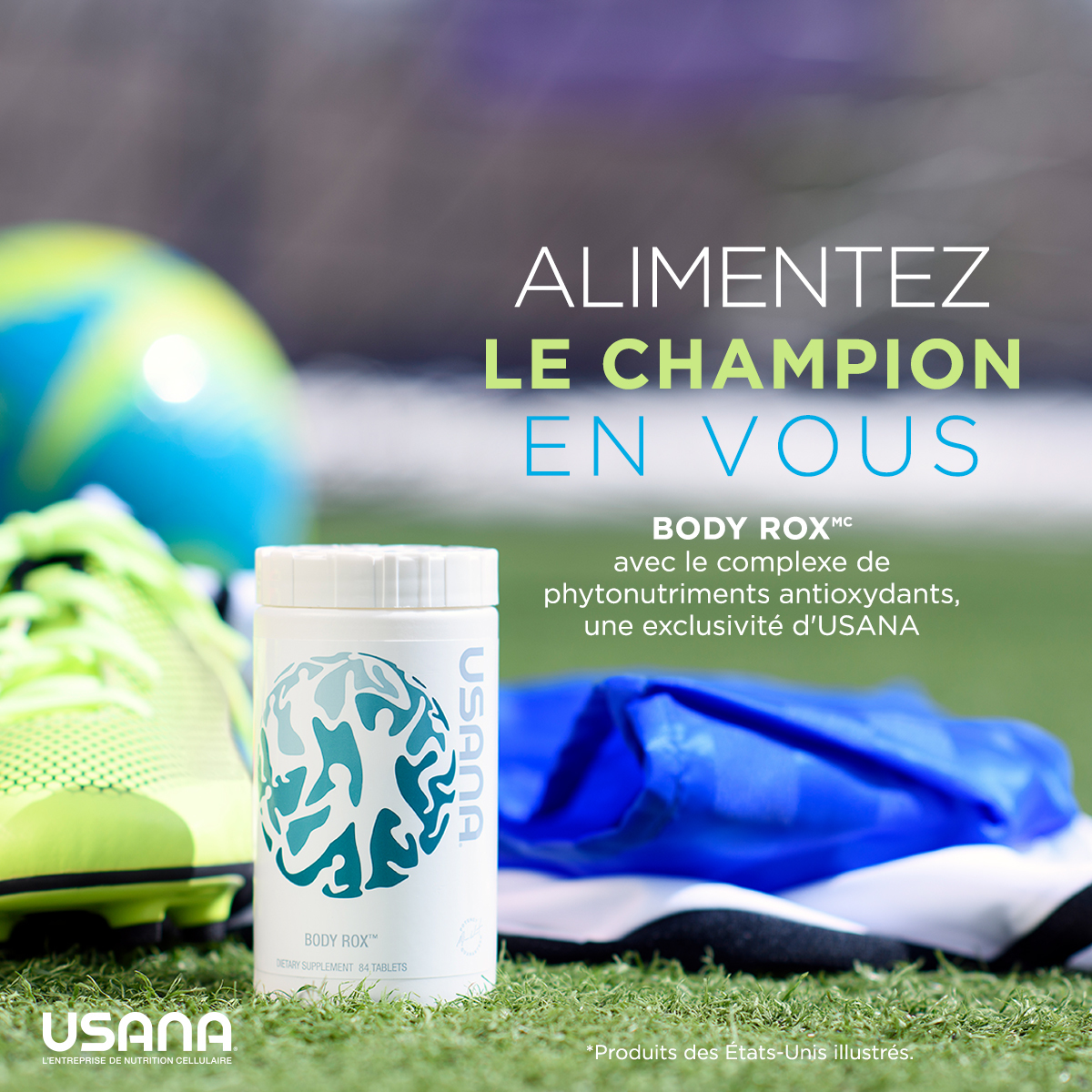 Body Rox : Alimentez le champion – contenu partageable