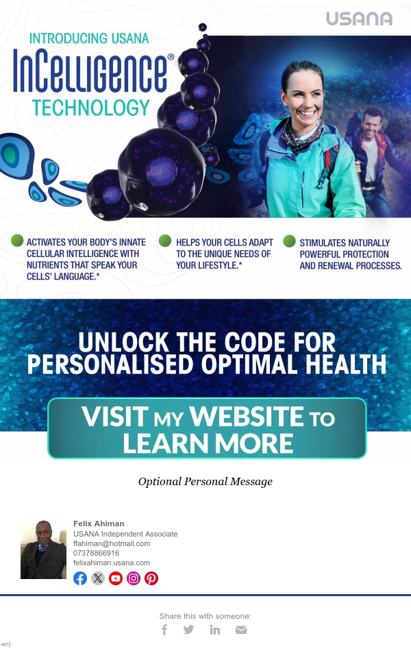 USANA: Introducing InCelligence Technology