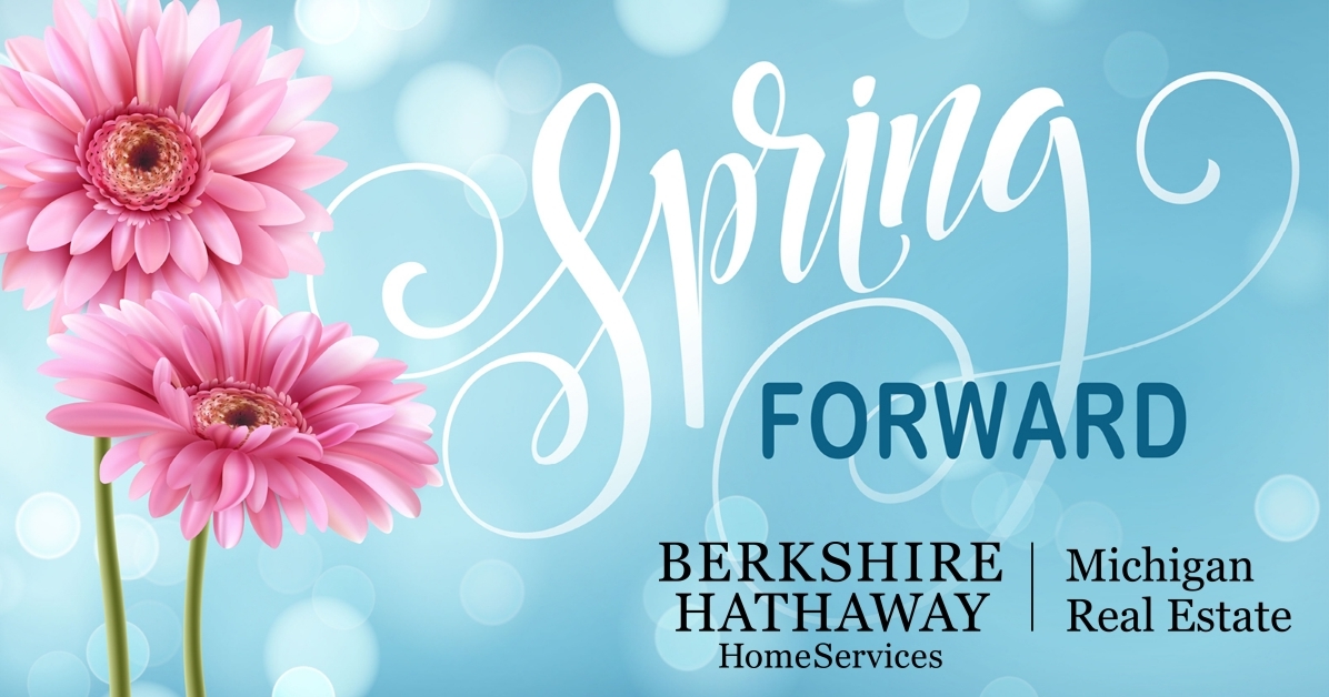 Don't forget to Spring Forward and change your clocks!